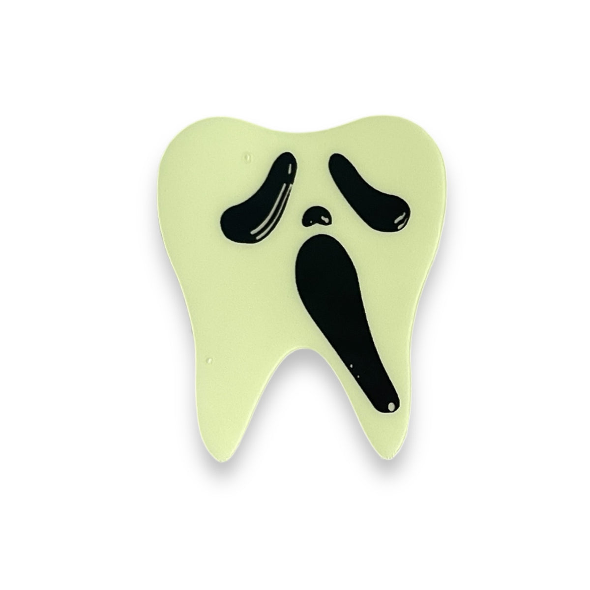 Glow in the dark SCREAM Ghost Tooth Sticker – lovely32