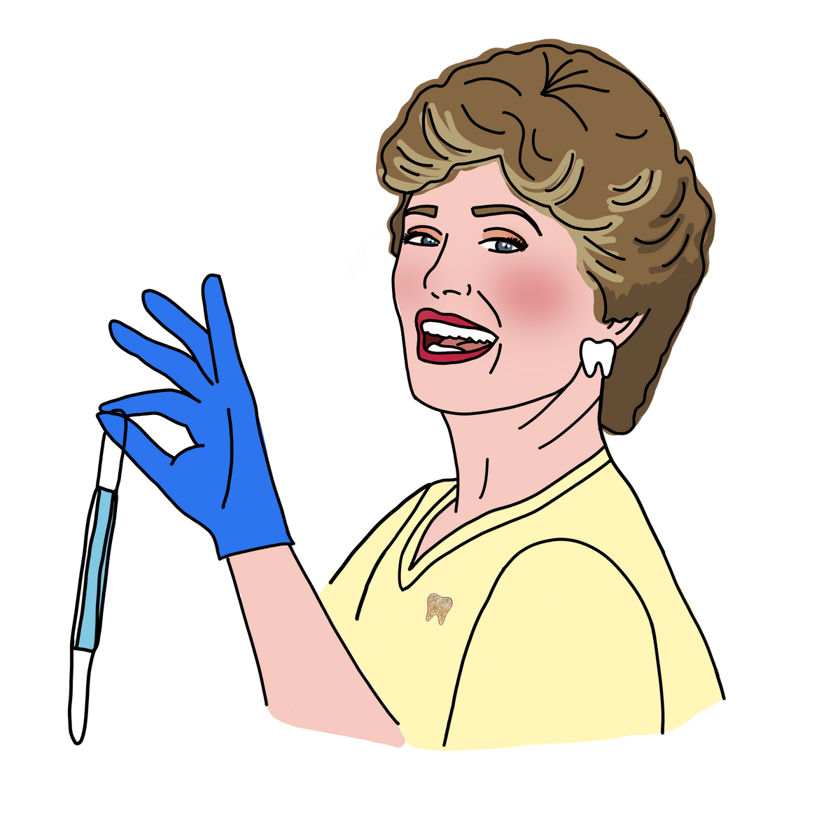 Blanche GG Sticker – lovely32