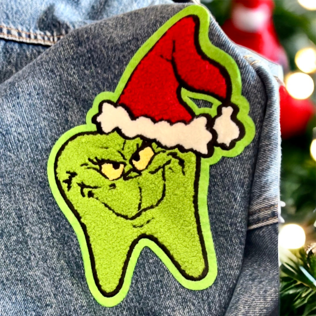 Grinch Tooth Patch – lovely32