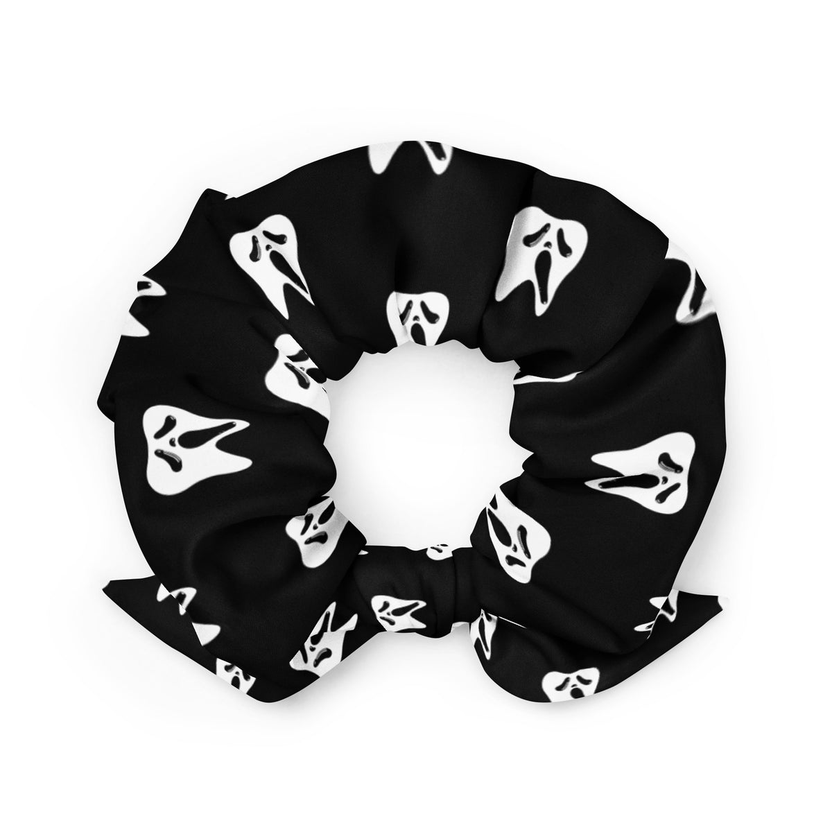 Scream Ghostface Tooth Recycled Scrunchie – lovely32