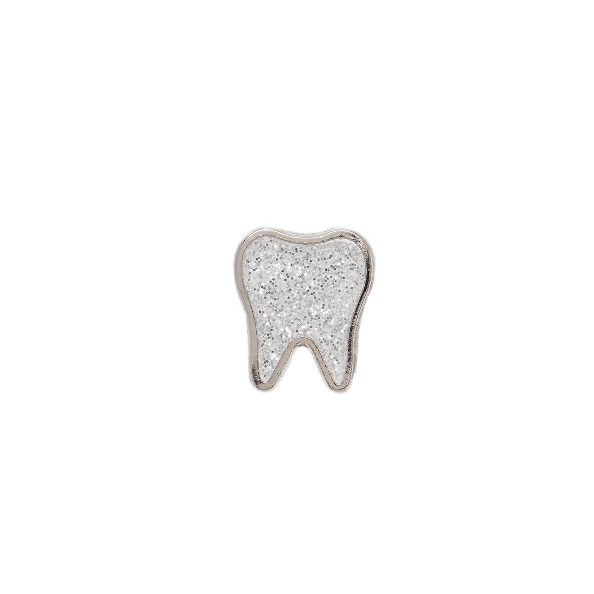Original Tooth Shoelace Charm - Silver Glitter – lovely32